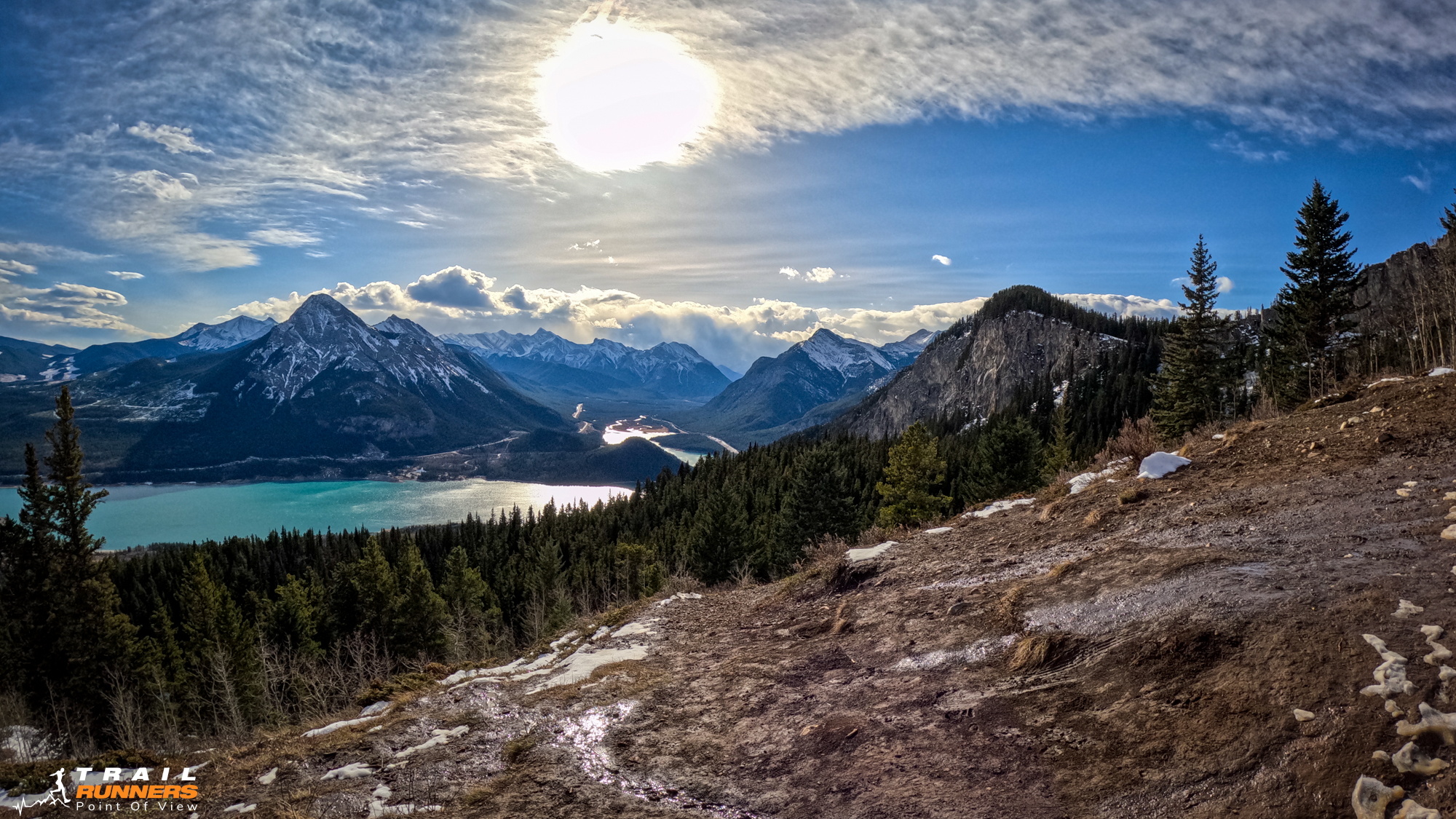 A Stunning Day over Barrier Lake - A Trail Runners Point of View